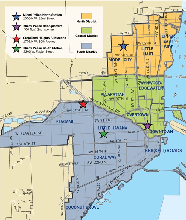 District Maps - Miami Police Department